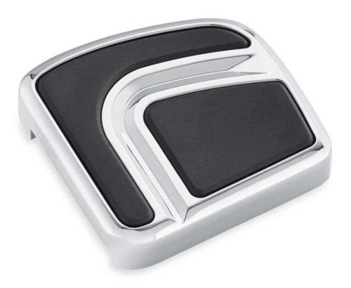 Harley-Davidson® Airflow Brake Pedal Pad - Small, Chrome & Black Finish ...