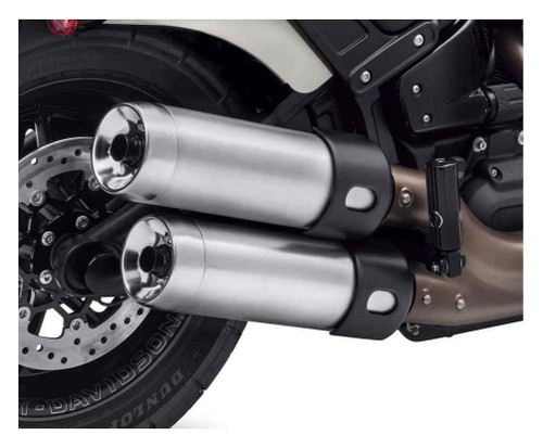Harley-Davidson® Screamin Eagle Street Cannon Slip-On Mufflers - Chrome ...