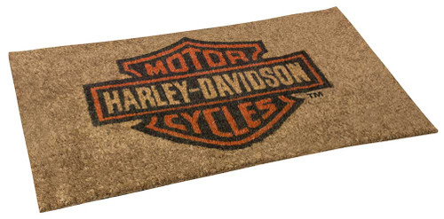 Harley-Davidson® Core Bar & Shield Coco Entry Mat, 30 x 18 inches HDX ...