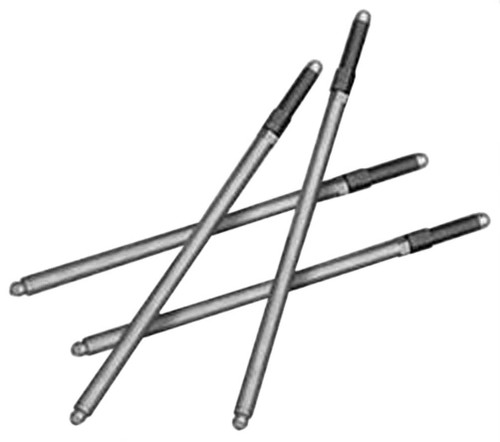 S&S Cycle Standard Adjustable Push Rods for Harley-Davidson, Chrome 93 ...