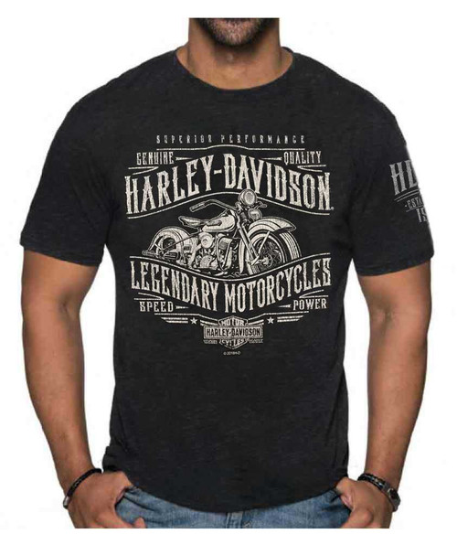 Harley-Davidson® Men's Luminary Short Sleeve Poly-Blend T-Shirt ...