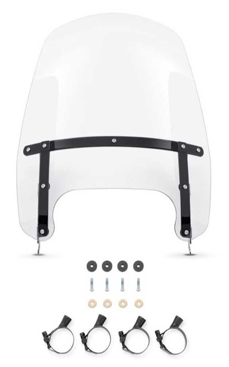 Harley-Davidson® Wind Splitter H-D Detachable Compact 19 in. Windshield ...