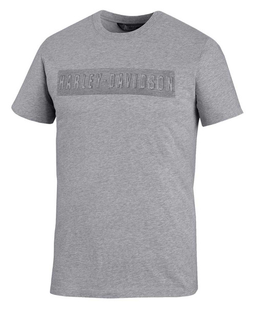 Harley-Davidson® Men's Rubber Print Slim Fit Short Sleeve Tee - Gray ...
