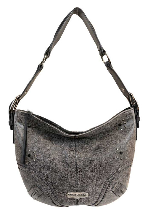 Harley-Davidson® Women's Garage Burnished Leather HOBO Purse LG8038L ...