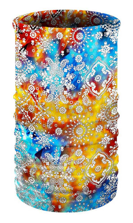 That's A Wrap Women Fire & Ice Multi-Function Reversible Stretch Tube ...