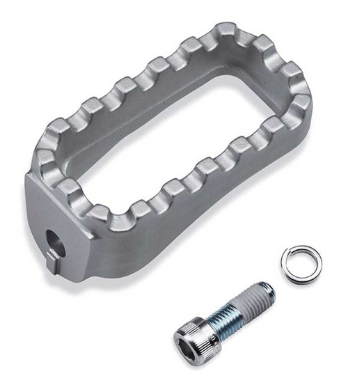 Harley-Davidson® 80 GRIT Brake Pedal Pad, Multi-Fit Item - Raw Finish ...
