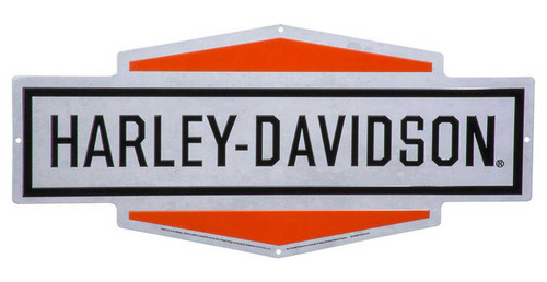 Harley-Davidson® Embossed Tin Sign, H-D Tank Emblem Graphic, 12 x 15.75 ...