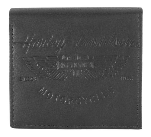 Harley-Davidson® Women's Free Spirit Bi-Fold Leather Wallet w/ RFID ...
