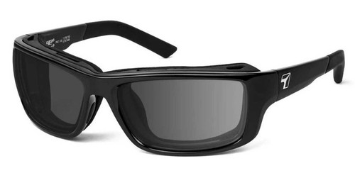 7EYE Unisex Notus Darkshift Photochromic Riding Eyewear - Glossy Black ...