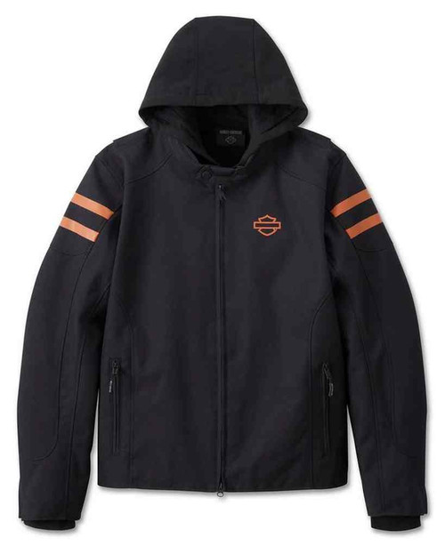 Harley-Davidson® Men's Ovation 3-IN-1 Textile Riding Jacket - Black ...