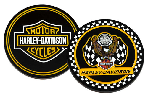 Harley-Davidson® Supercharged Race Metal Challenge Coin, 1.75 inch ...