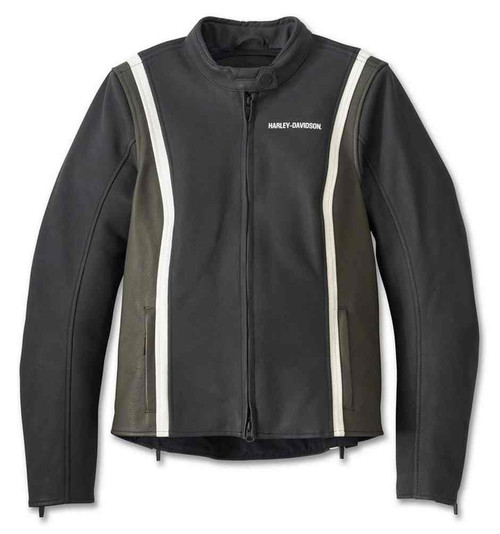 Harley-Davidson® Women's Oracle Waterproof Leather Riding Jacket 97025 ...