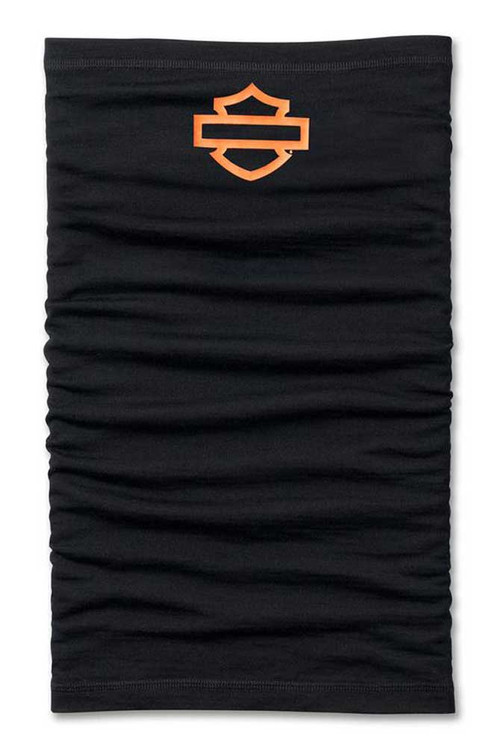 Harley-Davidson® Men's Bar & Shield Merino Neck Gaiter, Black 97667 ...