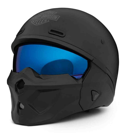 Harley-Davidson® Men's Gargoyle X07 3-in-1 Helmet, Matte Black 98154 ...