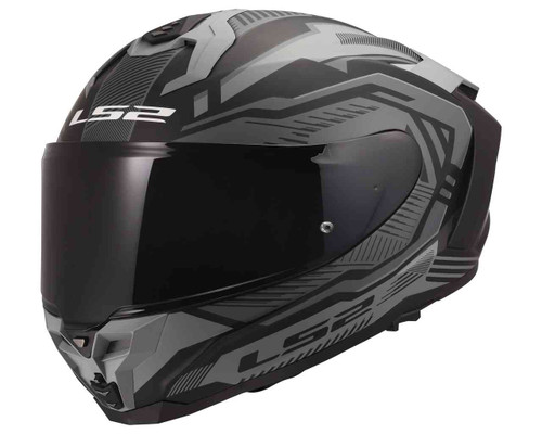 LS2 Helmets Challenger II Dravix Full Face Motorcycle Helmet Matte Gray ...