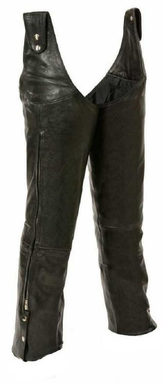 Leather King Unisex Beltless Chaps w/ Waist Adjustment SH1198 ...