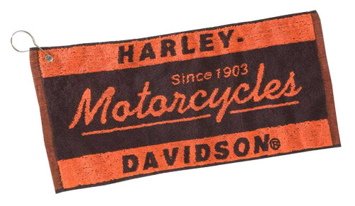 Harley-Davidson® Motorcycle Bar Towel HDL-18502 - Wisconsin Harley-Davidson
