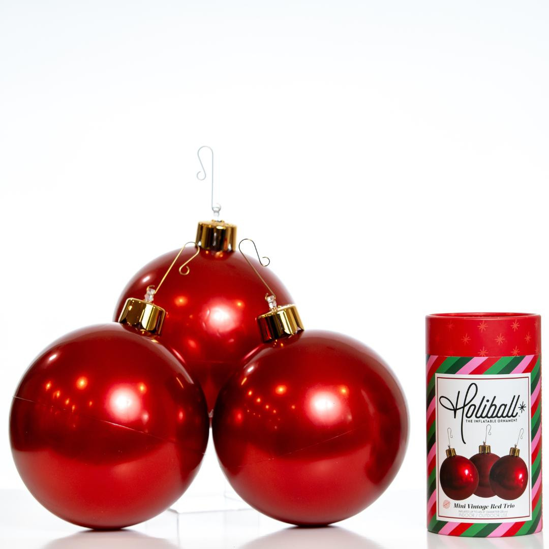 Mini Holiball® Classic Red - Holiball® The Inflatable Ornament®