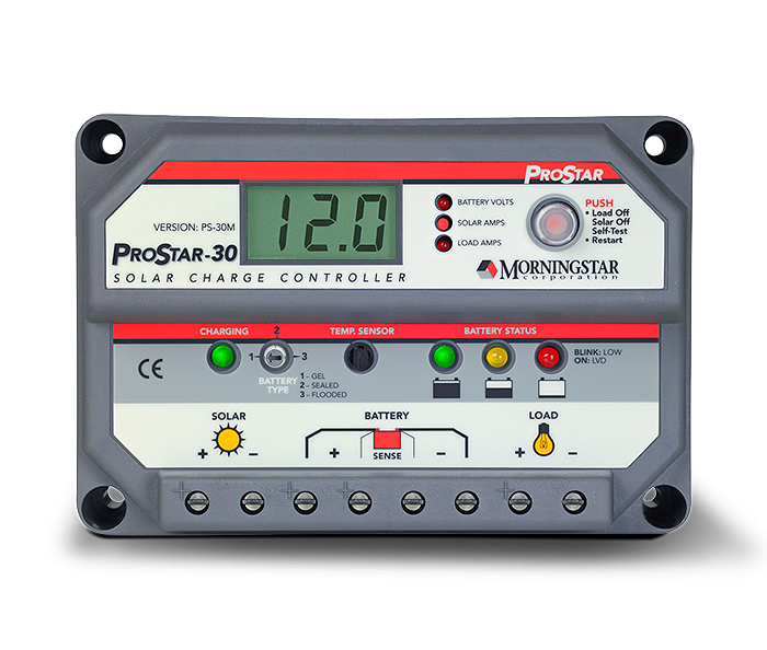 Morningstar PS-30M-PG 30 Amp 12/24V PWM Charge Controller