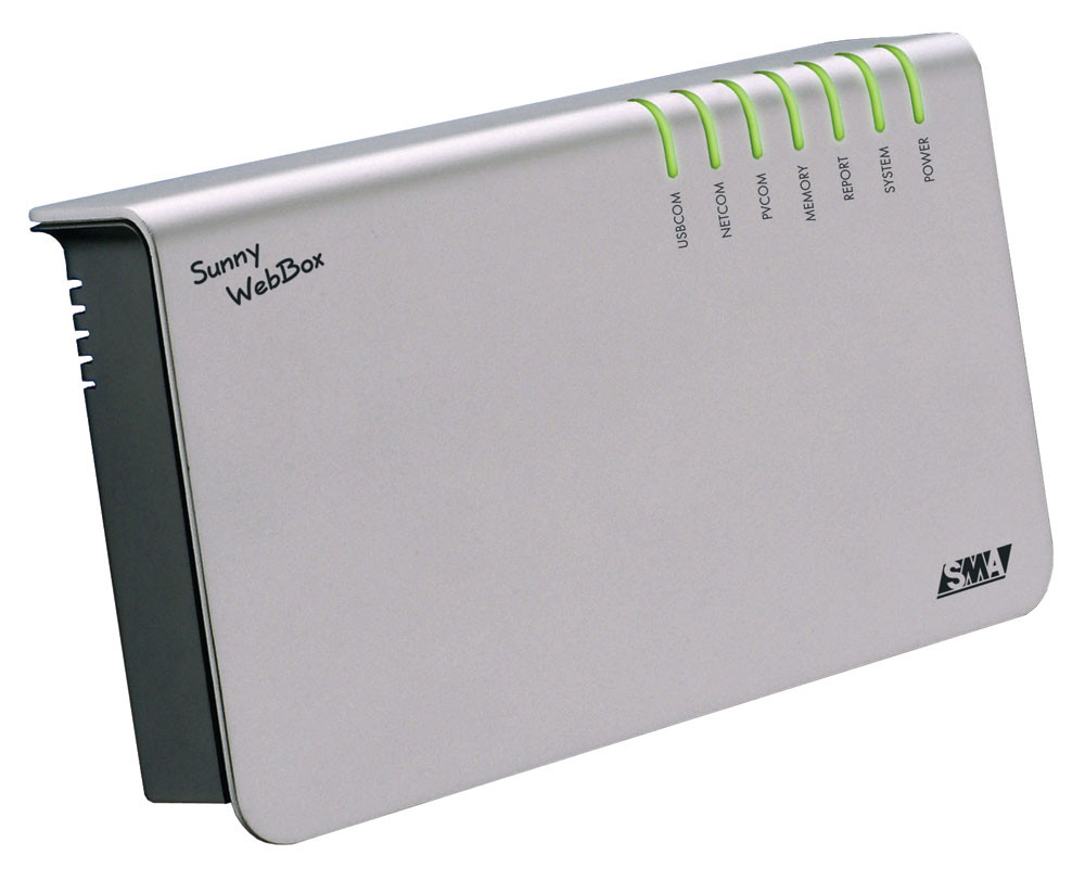 SMA WEBBOX Web-Enabled PV Plant Data Logger & Controller