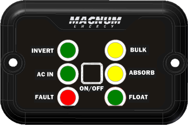 Magnum Energy MM-RC25 Remote Control w/Charger For Magnum MSAE-4448 ...