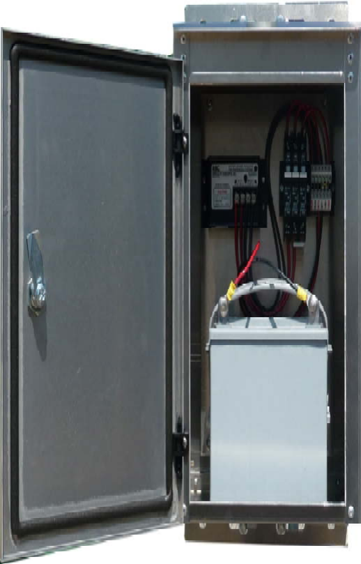 OEM VLS VL-BB-MINI-PC Powder-Coated Battery Box Enclosure