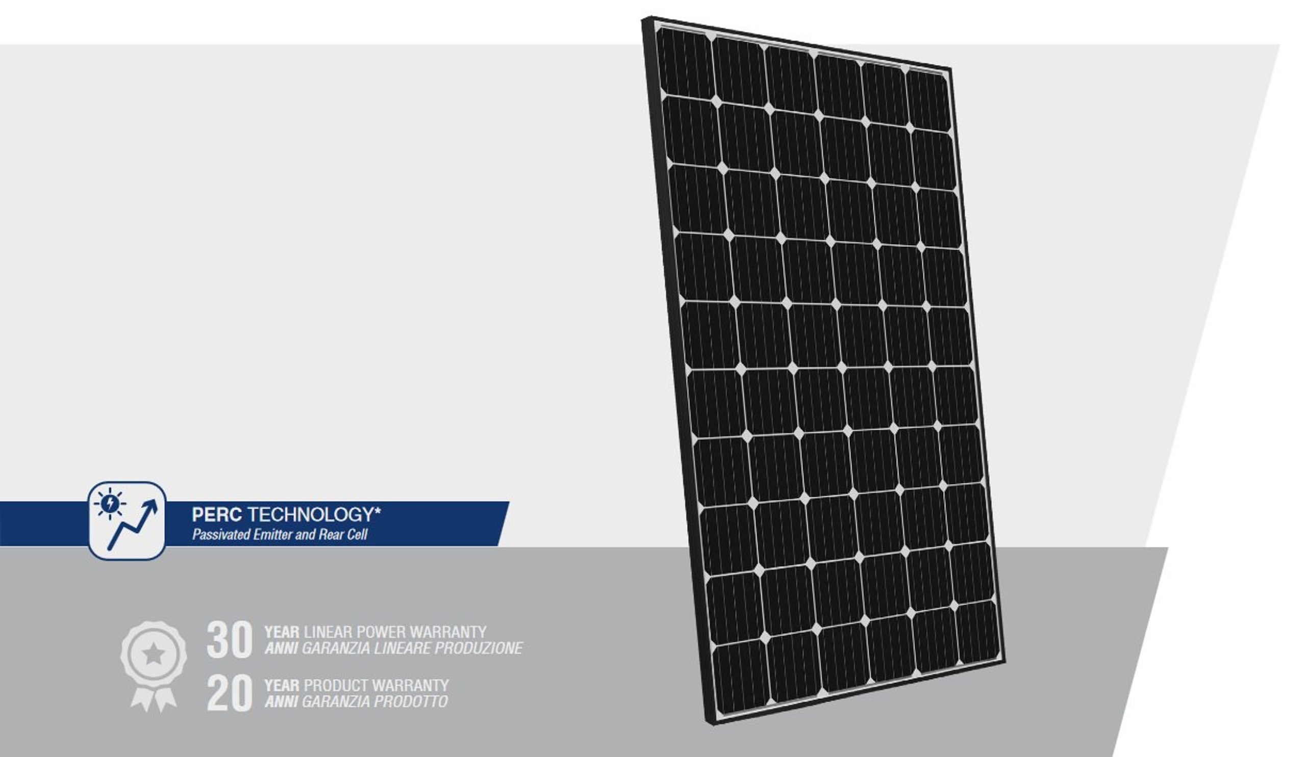 Peimar PALLET 310W 20V Solar Panel w/ Black Frame