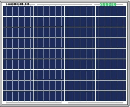 Sungen SG-P-50 50 Watt Solar Panel Module - Mr. Solar®