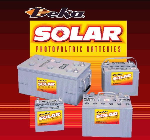 MK Battery / Deka® 8G4D-DEKA | 12 V 183 Ah Gel Deep-Cycle Battery