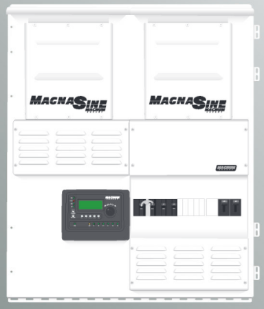 Magnum Energy MPSL-175 30 Amp 175VDC Dual-Breaker Panel Enclosure