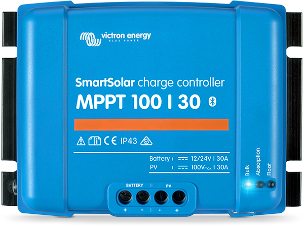 Victron Energy SCC110030210 SmartSolar 30 Amp 12/24V MPPT100/30 Charge ...