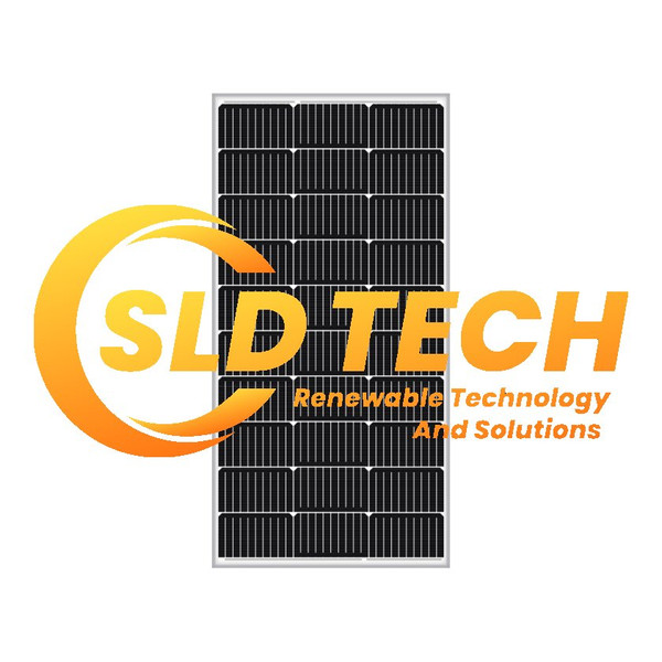 SLD Tech (formerly Solarland®) ST-100P-12 100-Watt, 12-Volt Mono ...