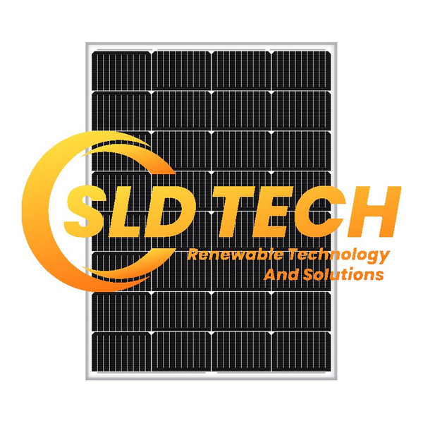 SLD Tech (formerly Solarland®) ST-120P-24 120-Watt, 24-Volt Mono ...