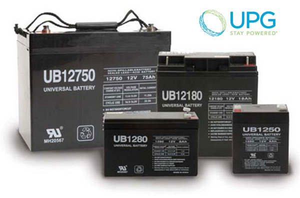 UPG Universal® UB12550 12V 55Ah Deep-Cycle No-Spill AGM Solar Battery