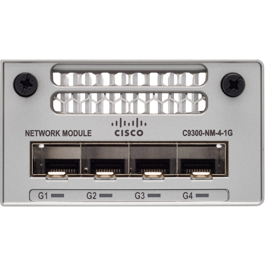 Cisco (C9300 NM 4G) Catalyst 9300 4 x 1GE Network Module