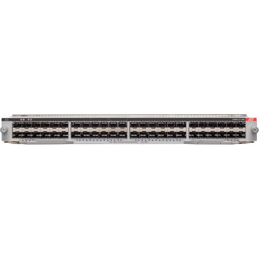 Cisco (C9400 LC 48S) Catalyst 9400 Series 48 Port Gigabit Ethernet (SFP)
