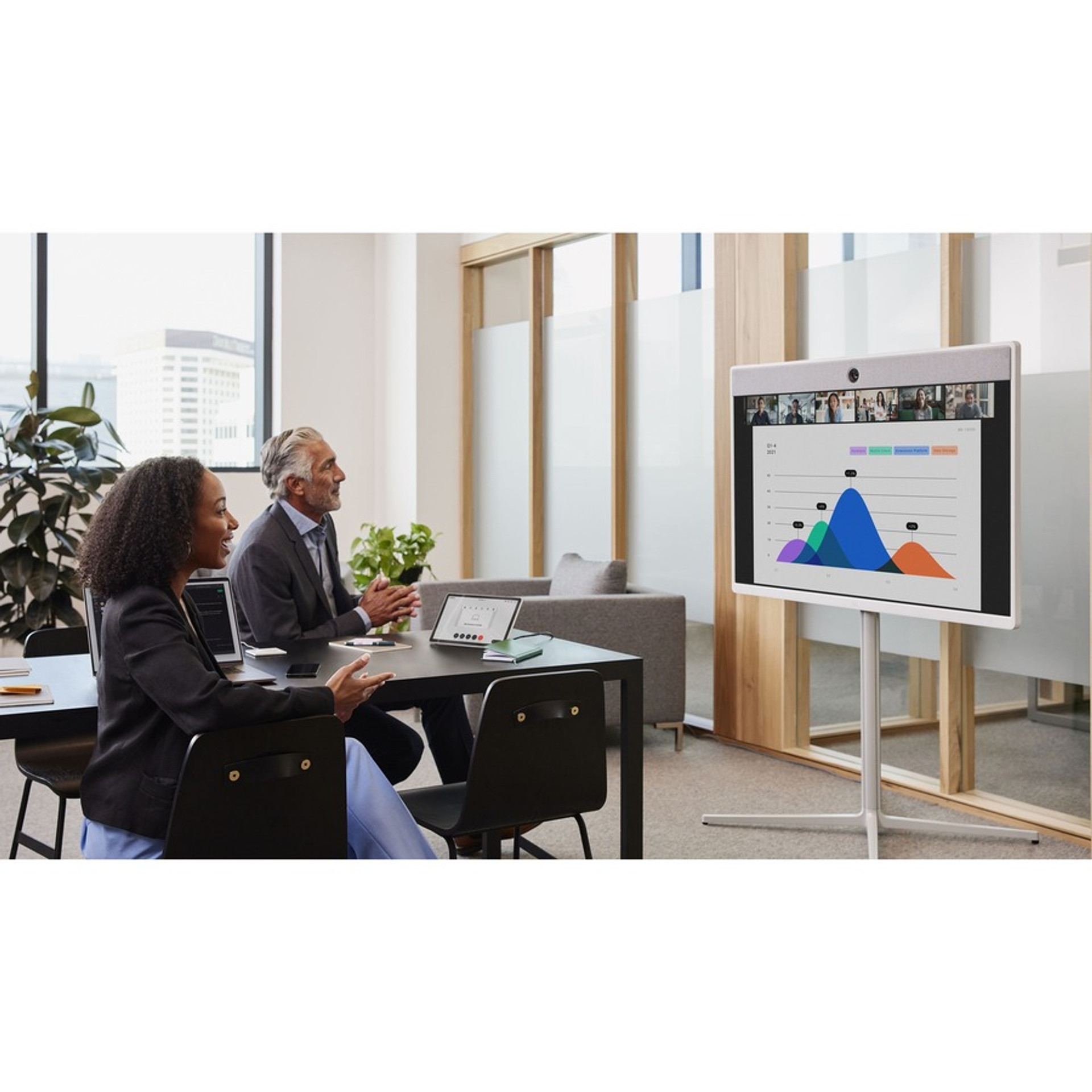 Cisco Cs Bar T C K9 Webex Room Bar Carbon Color With Table Stand
