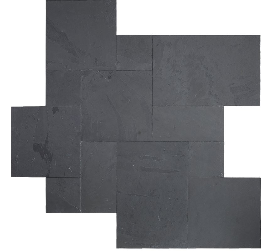 Brazilian Gray Slate Versailles Pattern - Portland Direct Tile & Marble