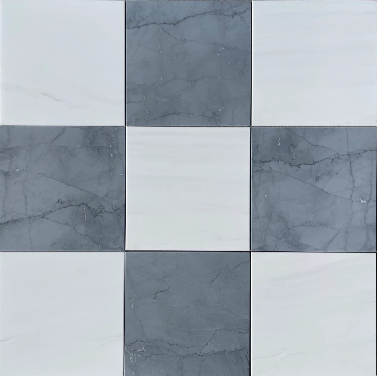 Checkerboard Marble Tiles