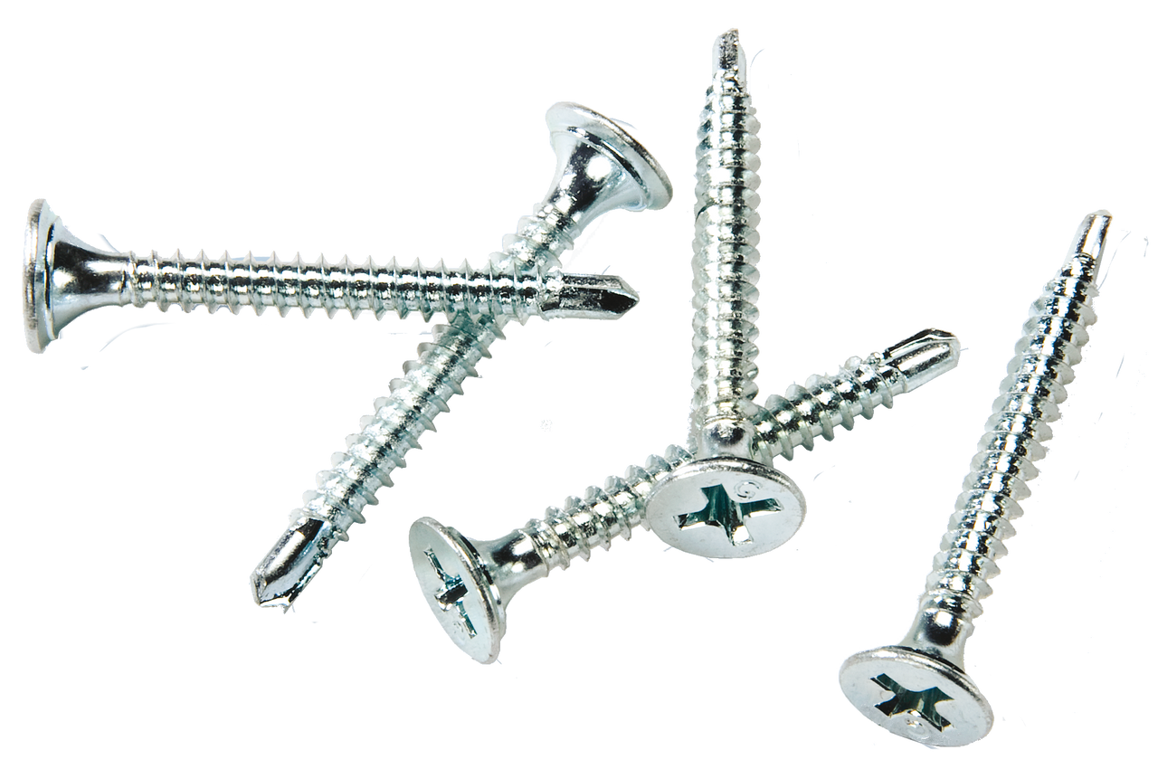 Self-Tapping Screws Phillips head, fine thread, ceramic coated, non ...