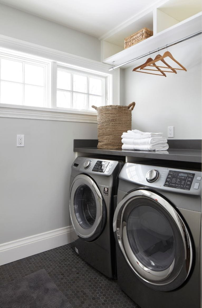 Basalt Gray Honed 1" Hexagons