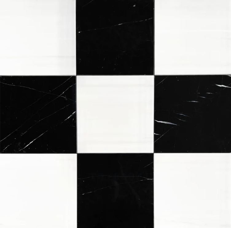 Checkerboard Marble Tiles