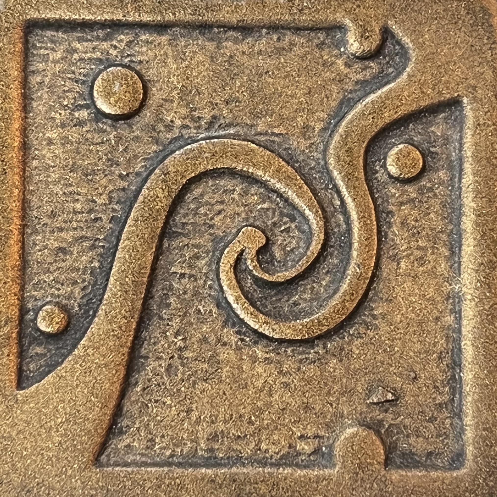 Mod D Bronze 2"x2"Deco Cast Metallic - Portland Direct Tile & Marble