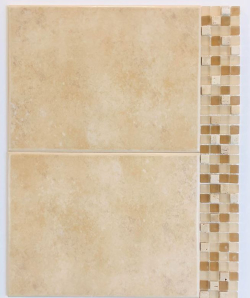 Tierra #604 Gold 10x13 Wall Tile $1.99 Sq. Ft. Ceramic Wall Tiles (114. ...