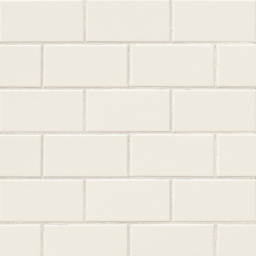 Color Collection Biscuit Gloss 3"x6" Ceramic Wall Tiles - Portland ...