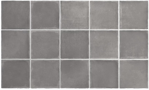 Argile Dark 4"x4" Floor & Wall Porcelain Tiles - Portland Direct Tile ...