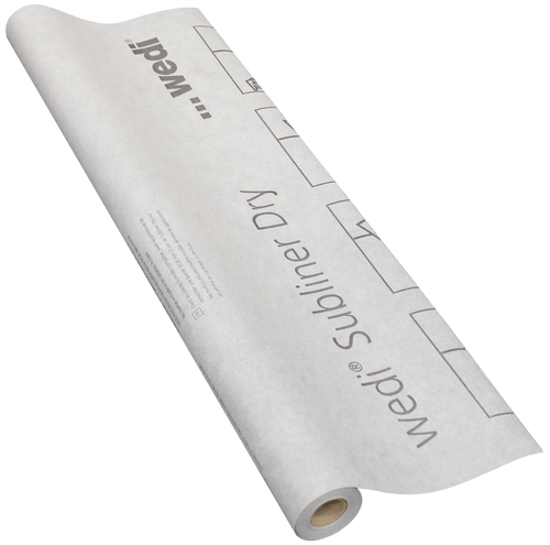 Wedi Subliner Dry Tileable Waterproofing Sheet Membrane - 53 sqft 39 in ...