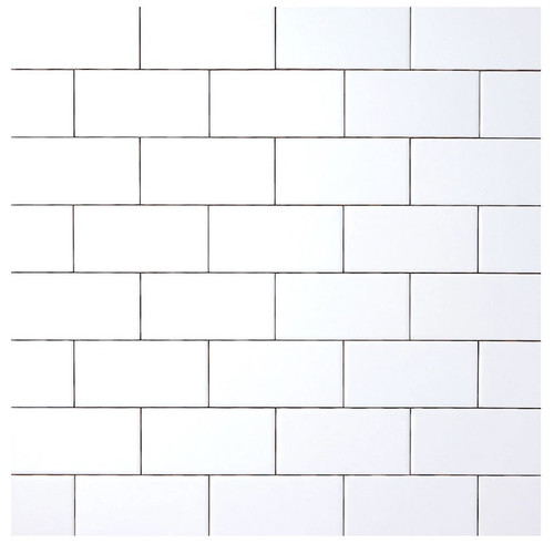 Ice White Matte 3x12 Ceramic Wall Tiles