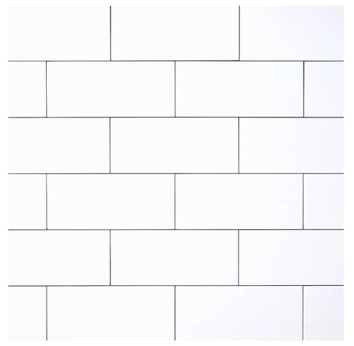 Ice White Matte 3x12 Ceramic Wall Tiles