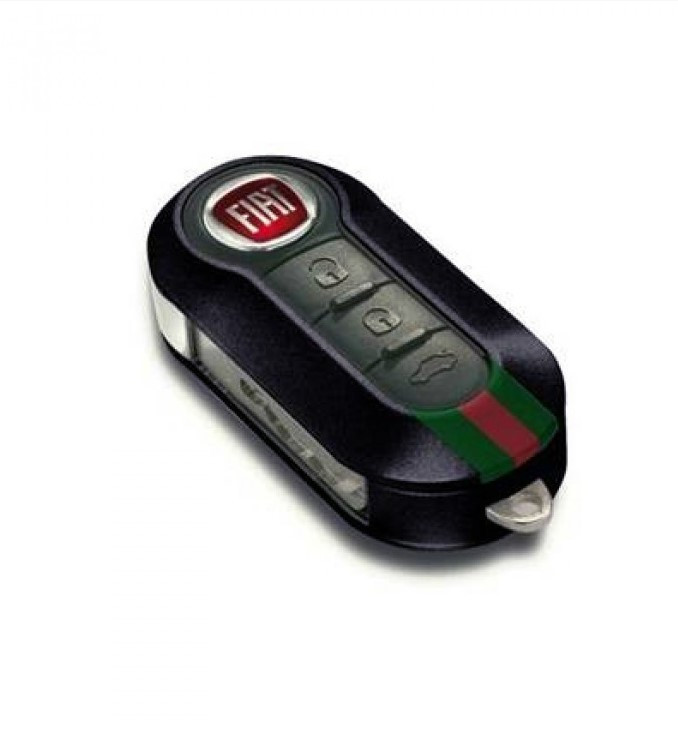 Fiat 500 Gucci Key Cover - Black